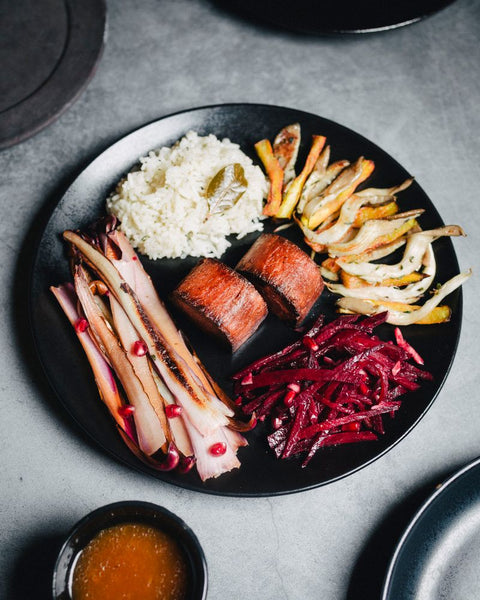 Ultimate Vegan Filet with Apricot Sauce & Spiced Rice | Juicy Marbles ...